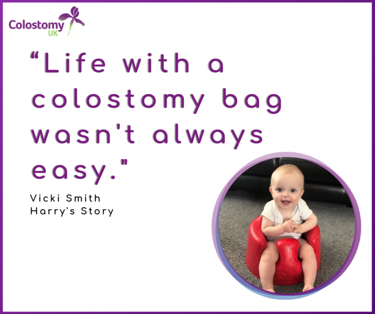 Babies with a stoma: Harry’s Story - Colostomy UK