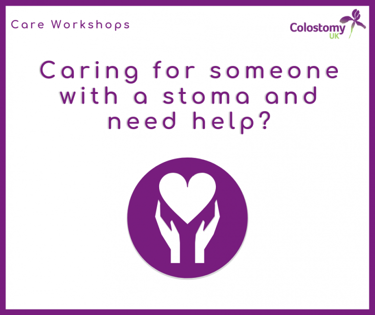 'Caring for a person with a stoma' - Colostomy UK