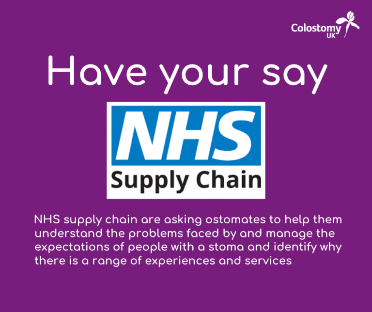 nhs supply chain - Colostomy UK