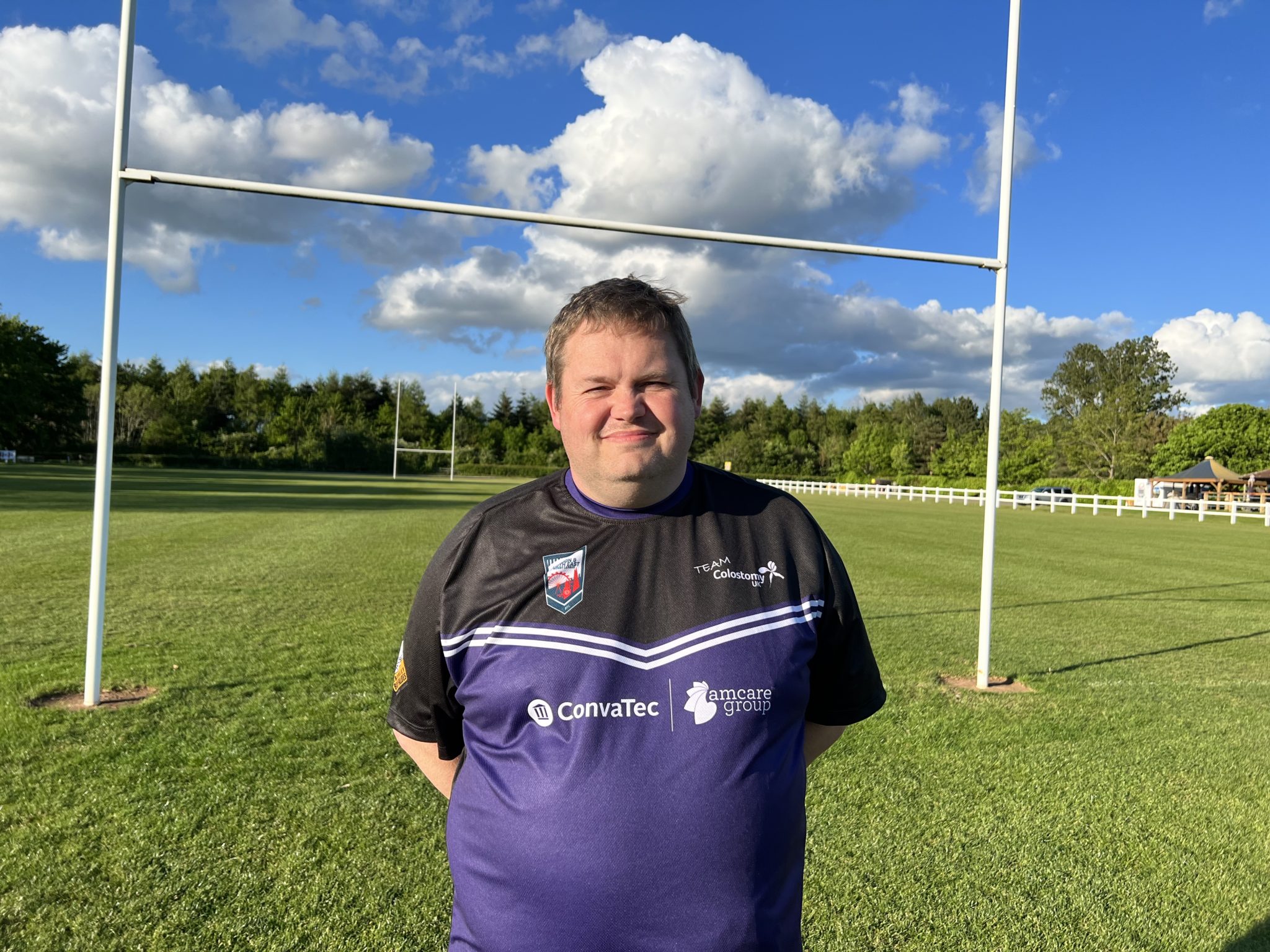 Looking forward to my first game! - Tim's story - Colostomy UK
