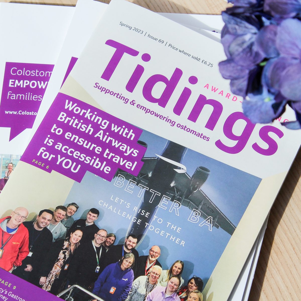 Tidings - Support magazine from Colostomy UK